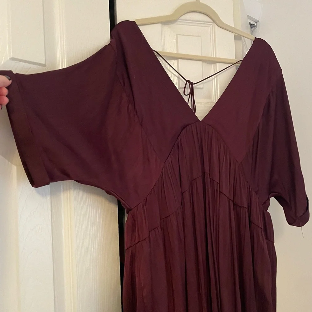 Free People | Dresses | Free People Shiny Sun Up Mini | Poshmark